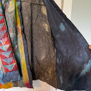 Hand Crafted | Jackets & Coats | Quilt Jacket Handmade And Hand Dye ...